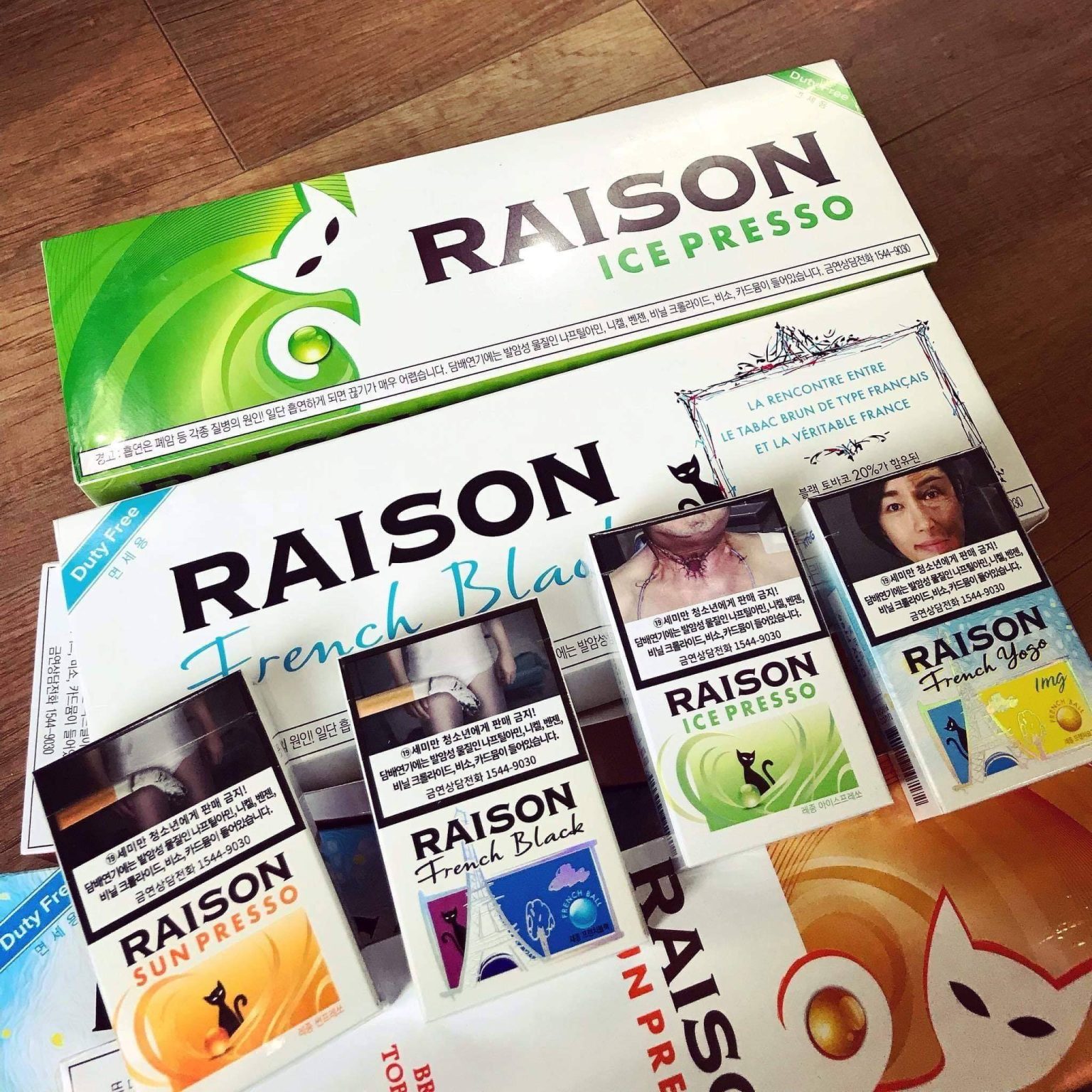 Raison Sun Presso | Thuốc Lá Raison Cam Sữa | CIgar77