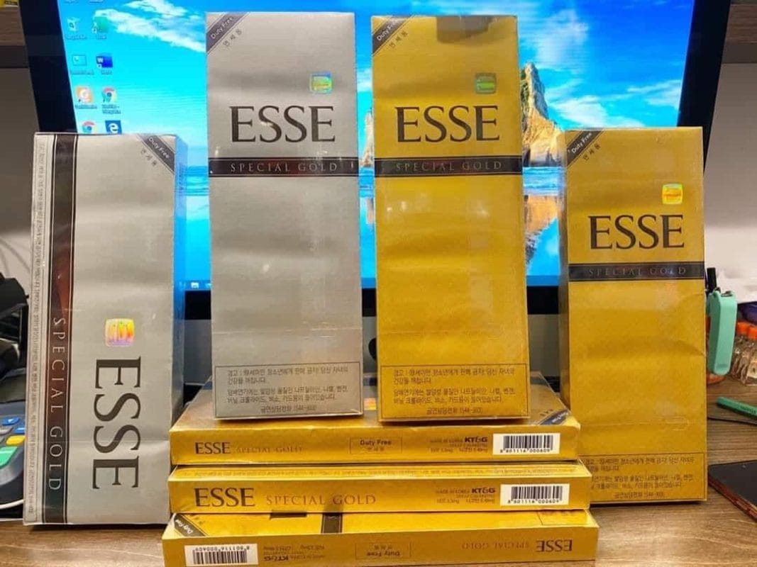Esse Special Gold | Esse Bạc Hàn Quốc | Esse Bạc Special Gold 1mg